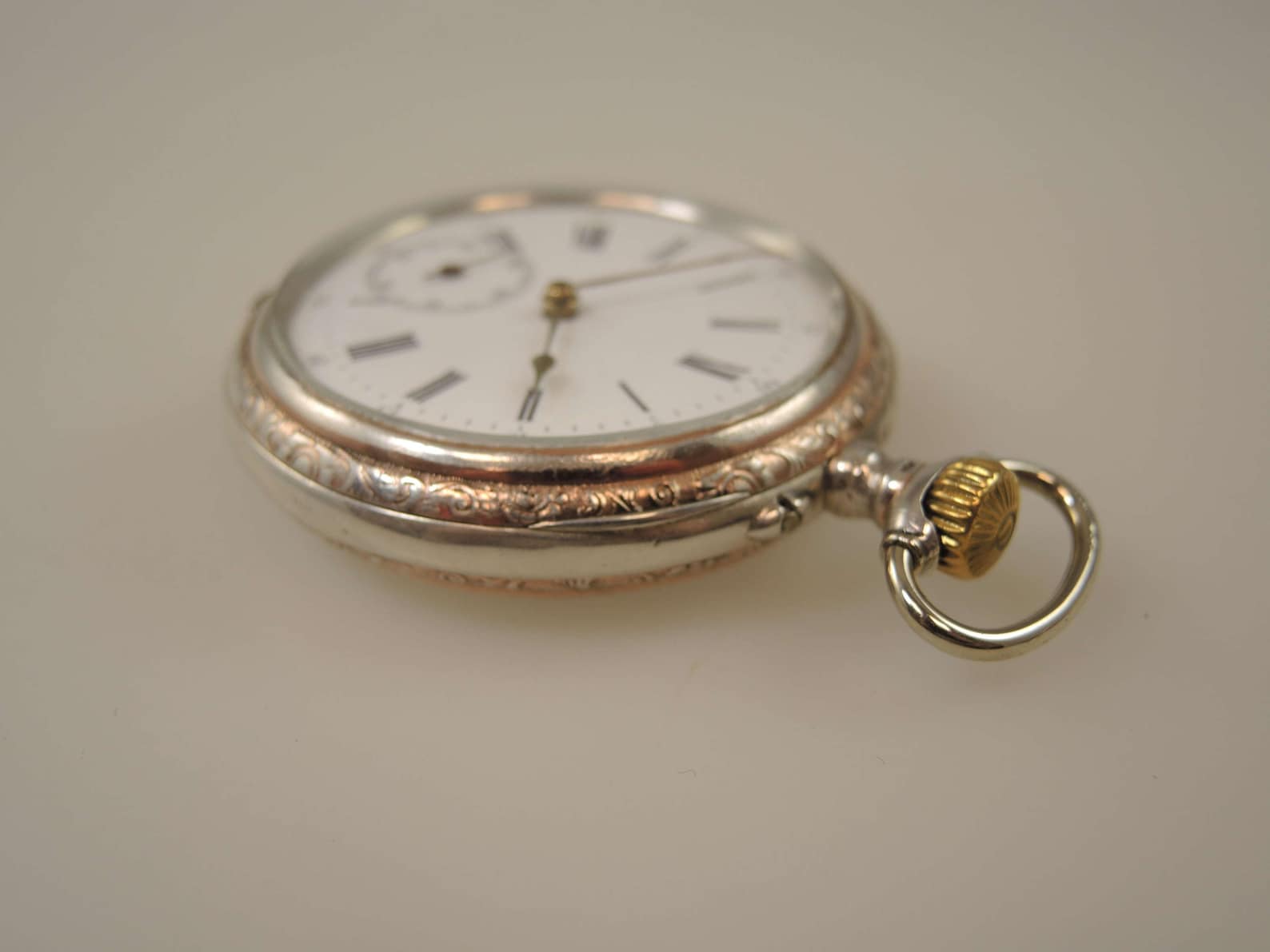 Antique Silver Pocket Watch C1890 - Etsy