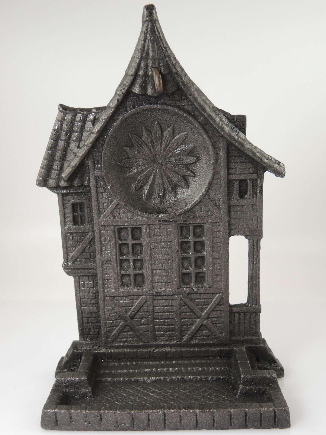 Victorian "wooden House" Heavy Metal Pocket Watch Stand C1850 - Etsy