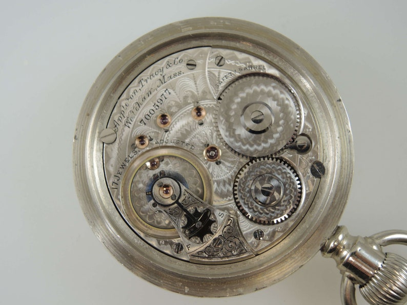 18s 17J Waltham Appleton Tracy & Co M1892 Pocket Watch C1898 - Etsy