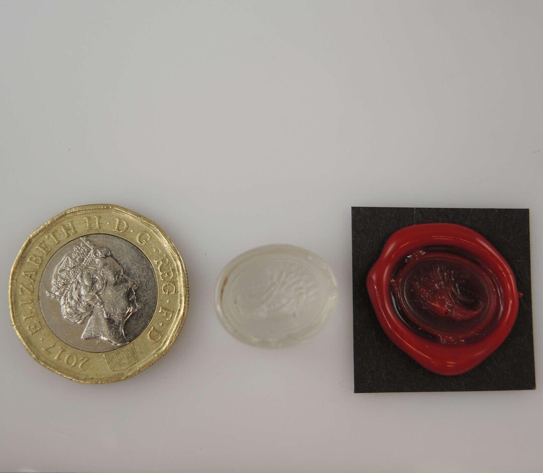 Classical Antiquity Intaglio of a Cornucopia. Signed Piece C1810 - Etsy