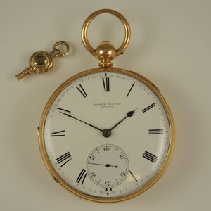 Massive 18K Gold Fusee Pocket Watch. Weighs 200g. C1874 - Etsy