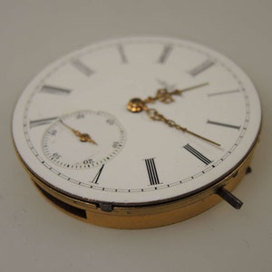 6s 11J Elgin Hunter Pocket Watch Movement C1887 - Etsy