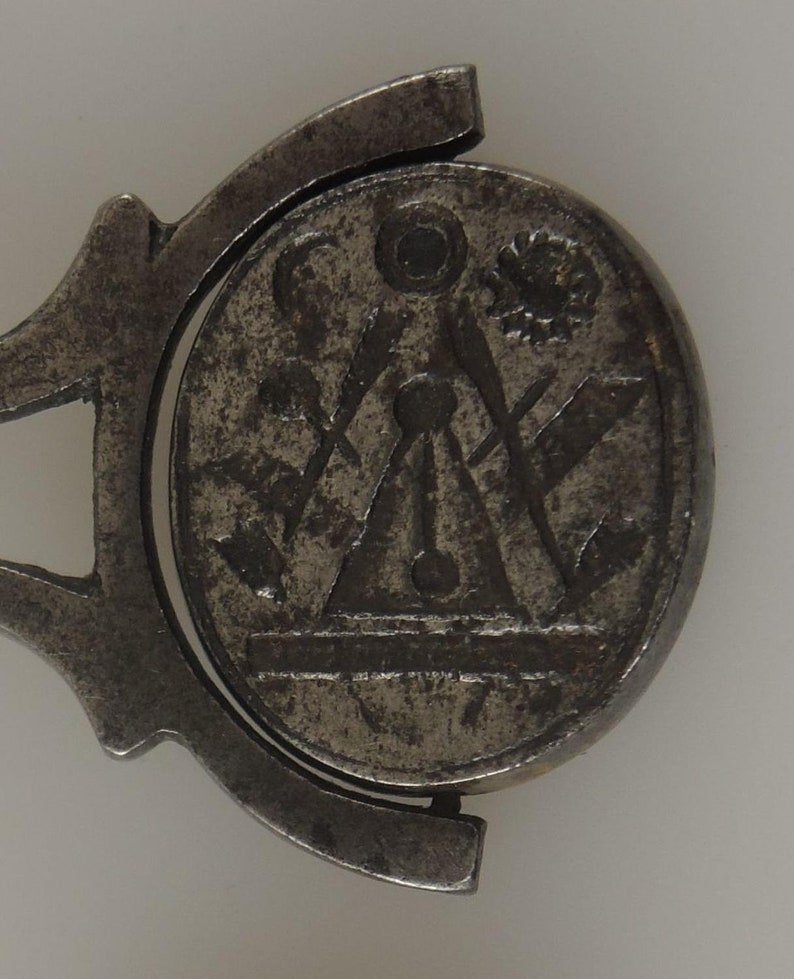 Rare Early Cut Steel MASONIC Swivel Fob. Circa 1770 - Etsy