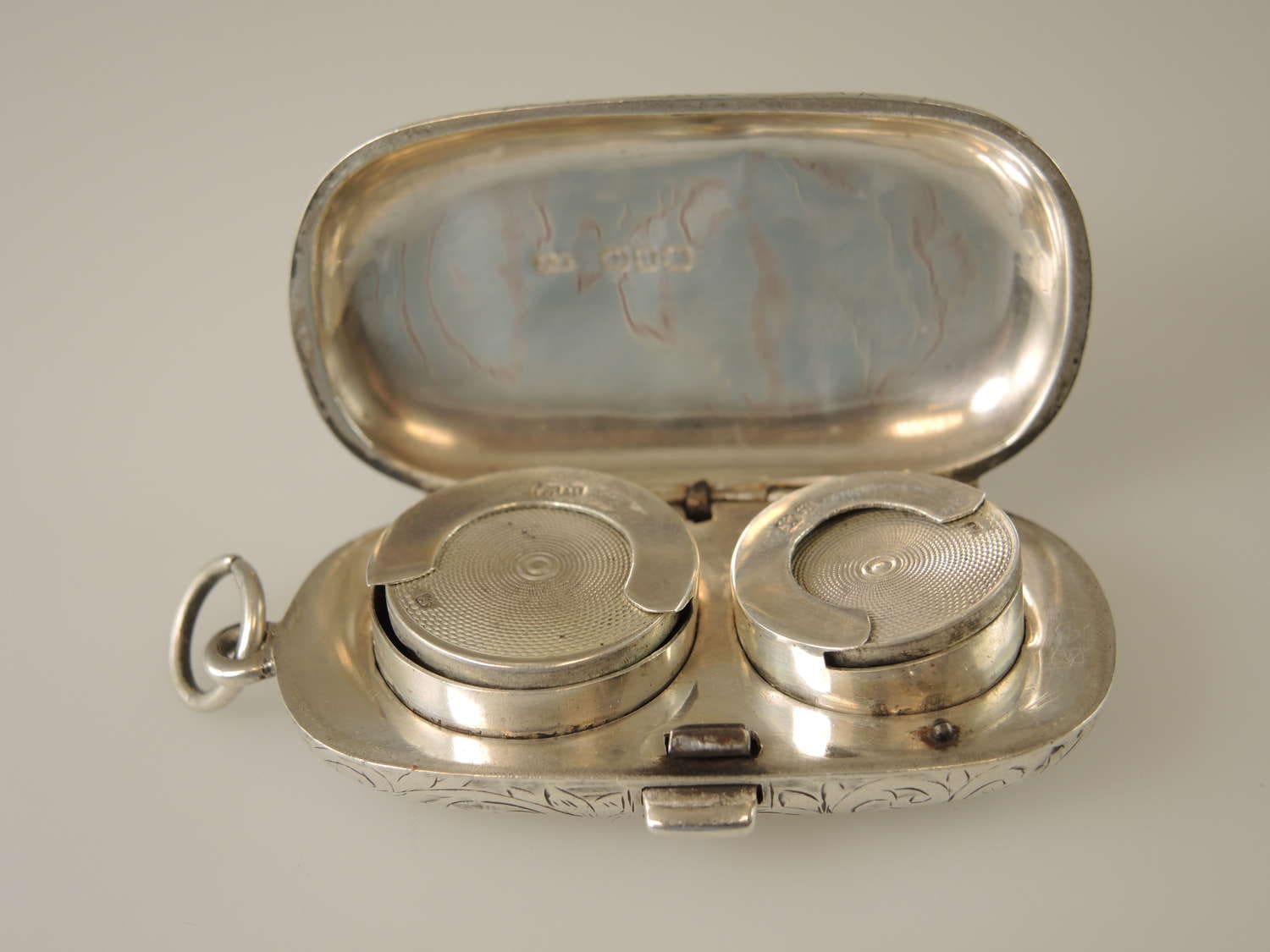 English Silver Double Sovereign Case C1894 - Etsy
