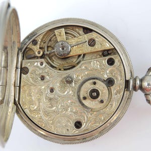 Chinese Silver Key Wound Pocket Watch With Carved Movement C1880 - Etsy