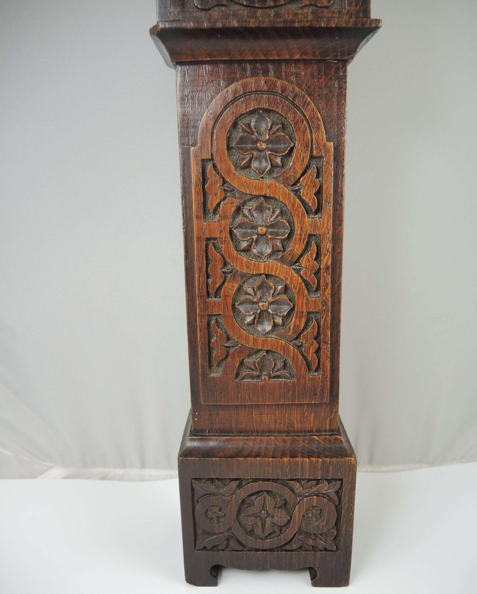 Large Victorian Treen GRANDFATHER Clock Pocket Watch Stand C1890 - Etsy
