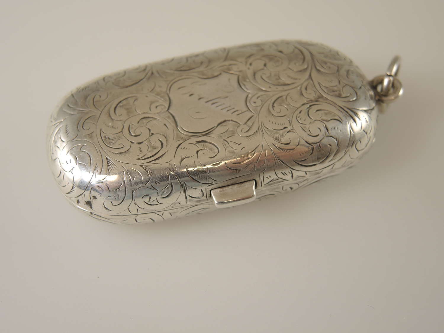 English Silver Double Sovereign Case C1894 - Etsy