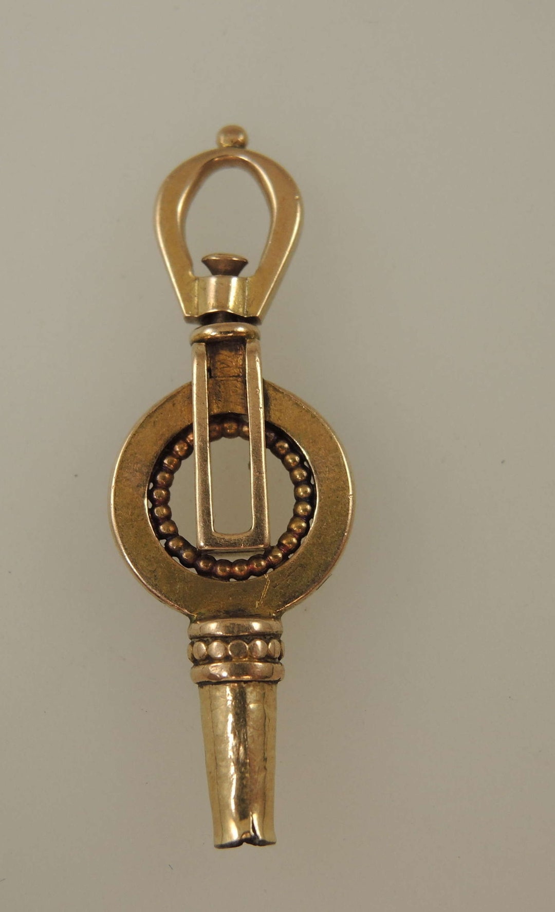 Unusual Solid 15K Gold Pocket Watch Key C1820 - Etsy