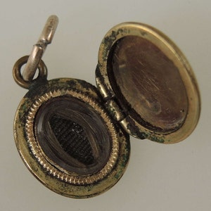 Miniature Victorian Locket Fob C1890 - Etsy