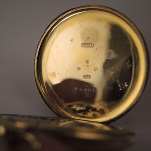 Solid 9K Gold JW Benson Pocket Watch With Original Box C1933 - Etsy