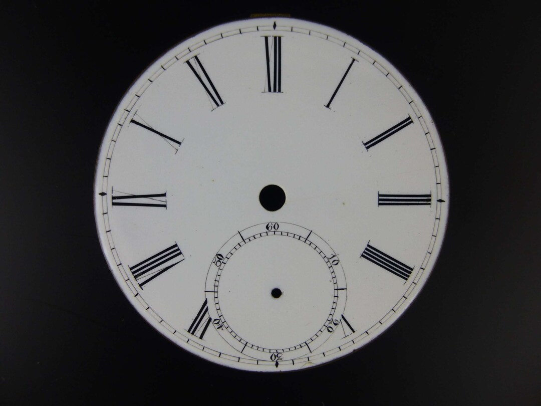 English Dial With Brass Dial Plate C1880 - Etsy