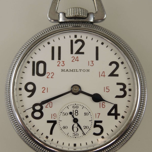 Hamilton Pocket Watch - Shop Online - Etsy