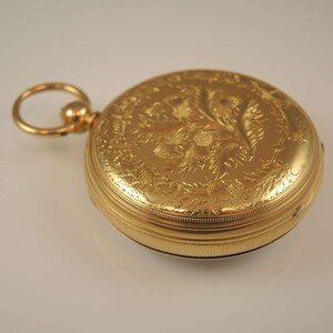 Massive 18K Gold Fusee Pocket Watch. Weighs 200g. C1874 - Etsy