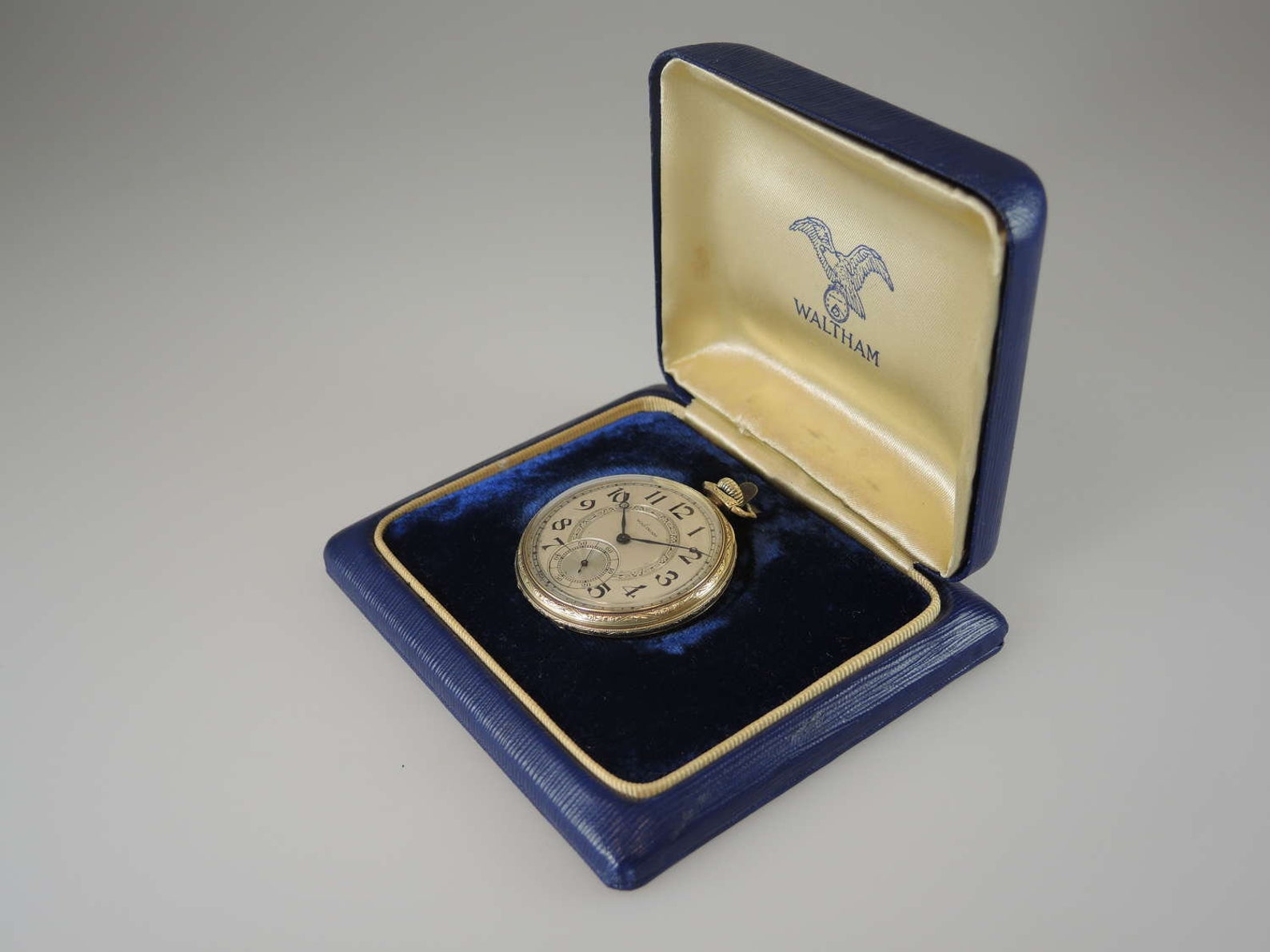Vintage Pocket Watch by Waltham With Original Box C1931 - Etsy