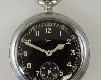Sold At Auction: German WWII Pocket Watch THIEL 1940's