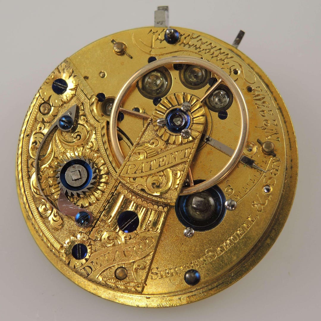 English Fusee Liverpool Windows Movement. Simpson Samuell, Liverpool ...