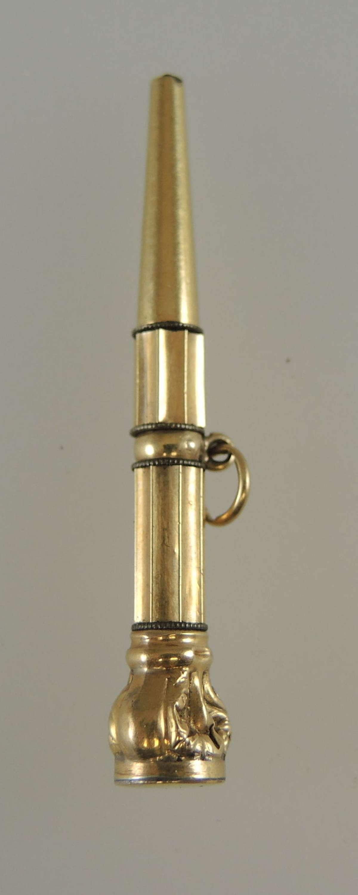 Fancy Gold Cased RATCHET Pocket Watch Key C1830 | Etsy