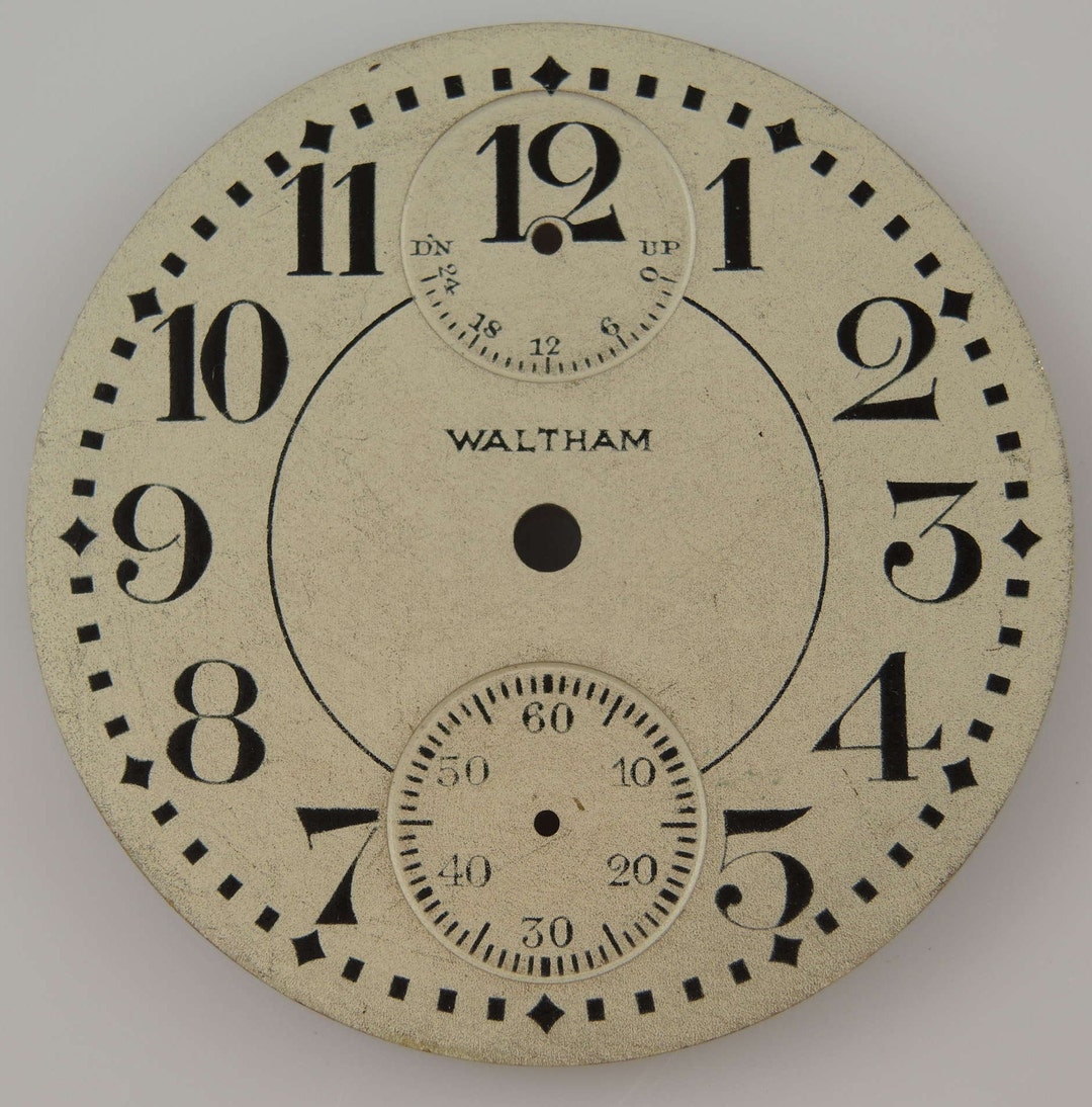 16 Size Waltham WIND INDICATOR Dial - Etsy