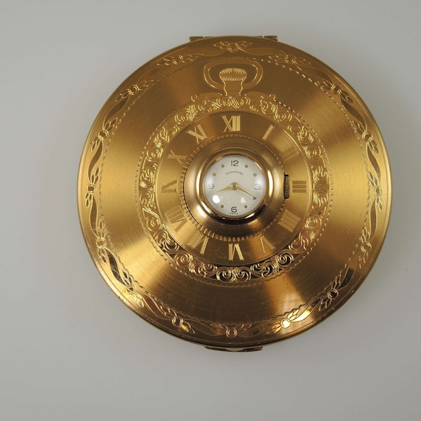 Pocket Watch Compact - Etsy