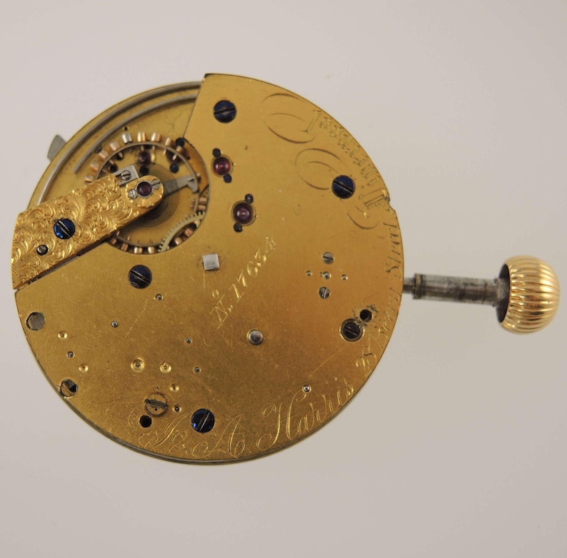 English Quarter Repeater Pocket Watch Movement. Complete. C1880 - Etsy