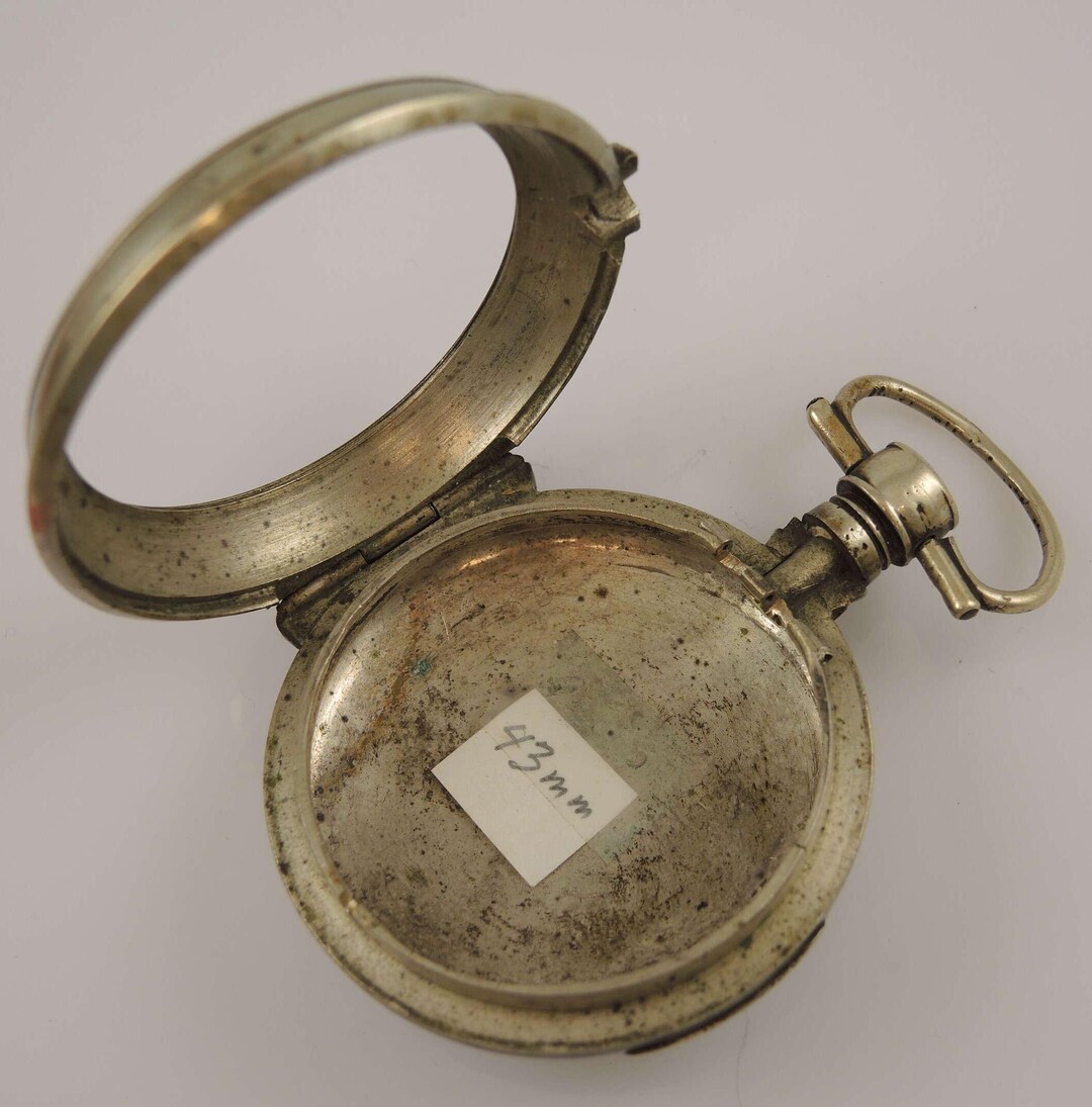 Georgian White Metal Case for a Verge Pocket Watch C1810 - Etsy