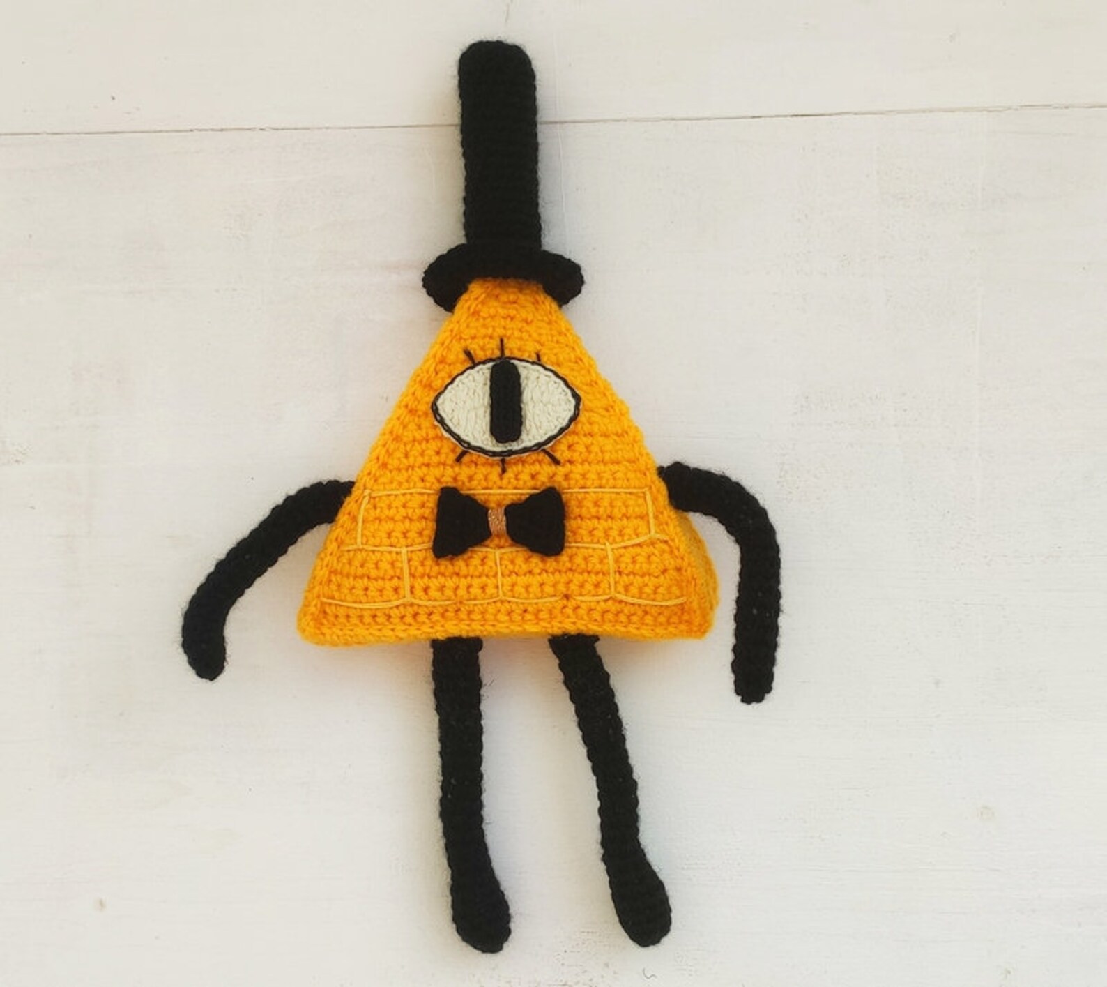 Bill Cipher Gravity Falls Handmade Crochet Bill Cipher Etsy