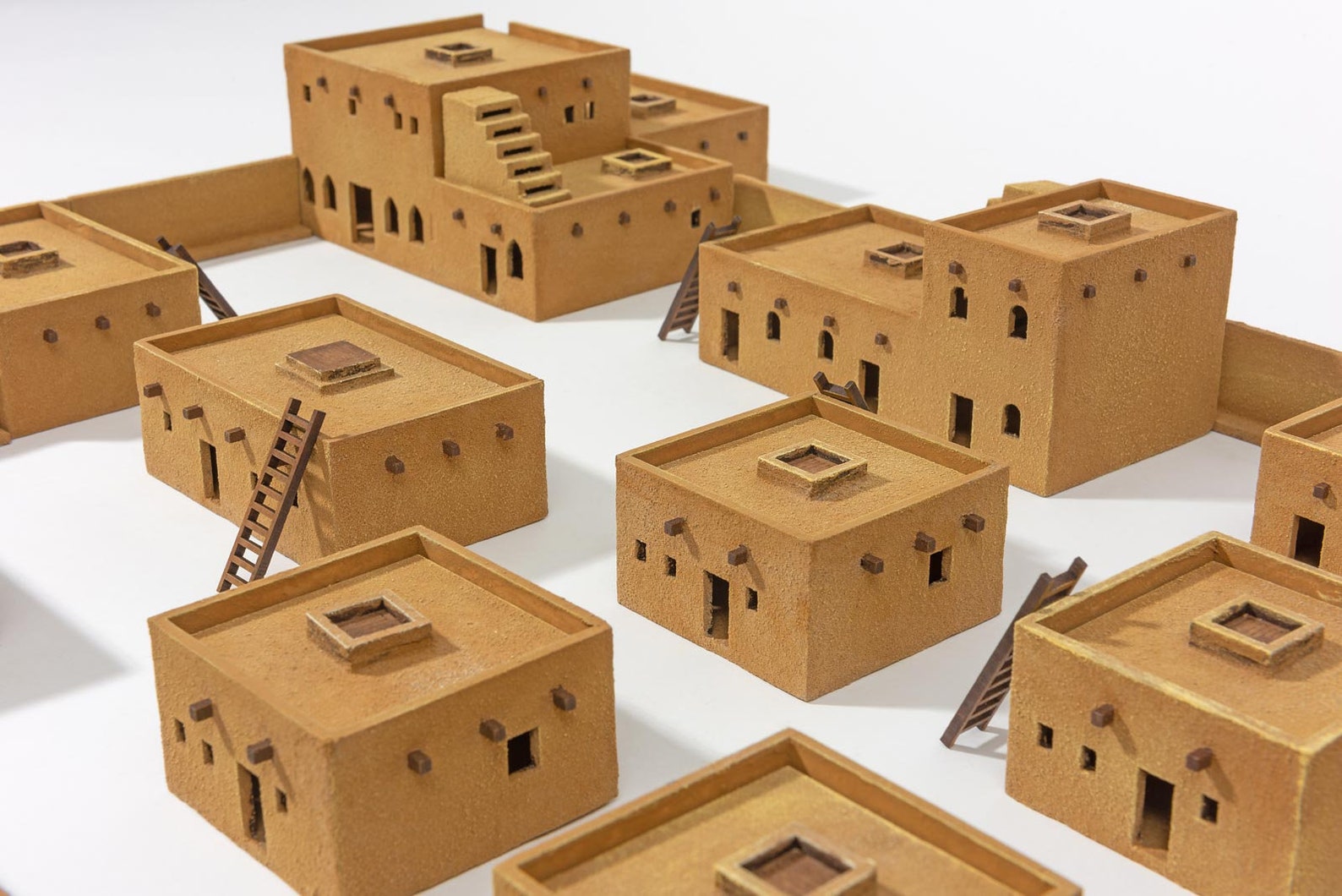 DESERT CITY Set 10 Buildings 15mm Scale Assembled & - Etsy