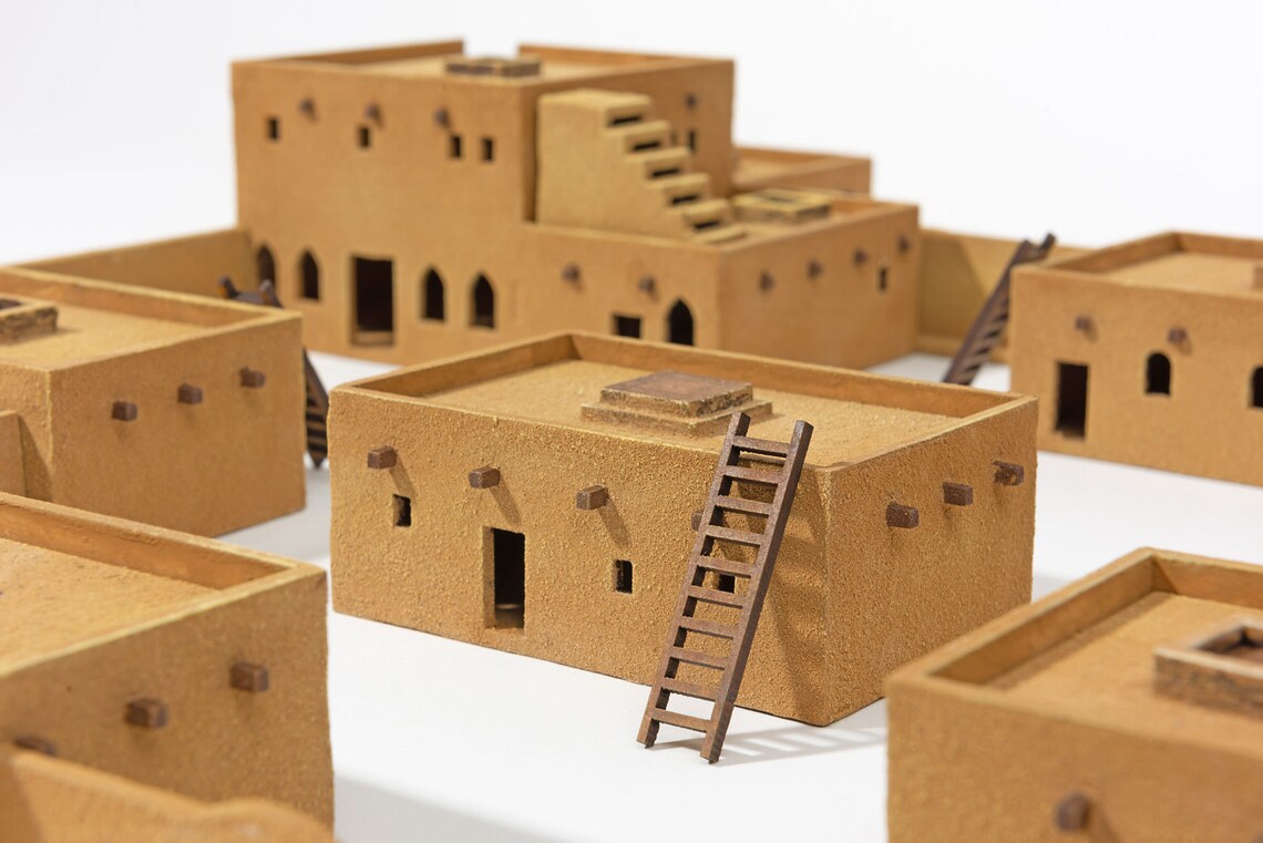 DESERT CITY Set 10 Buildings 15mm Scale Assembled & - Etsy