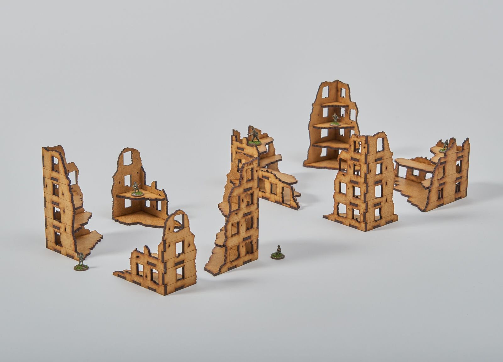 MDF SMALL RUINS Set 15mm - Flames of War - Terrains4games Laser Cut - Etsy
