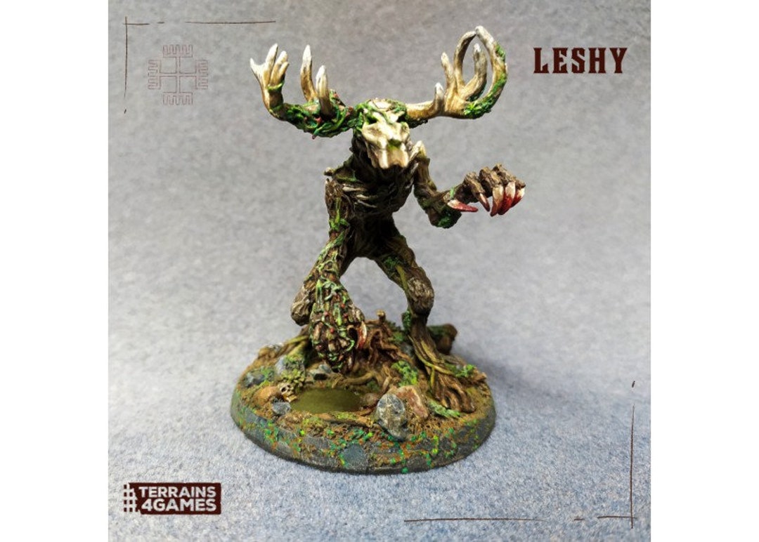LESHY 28mm Fantasy Miniature Painted & Assembled Terrains4games - Etsy