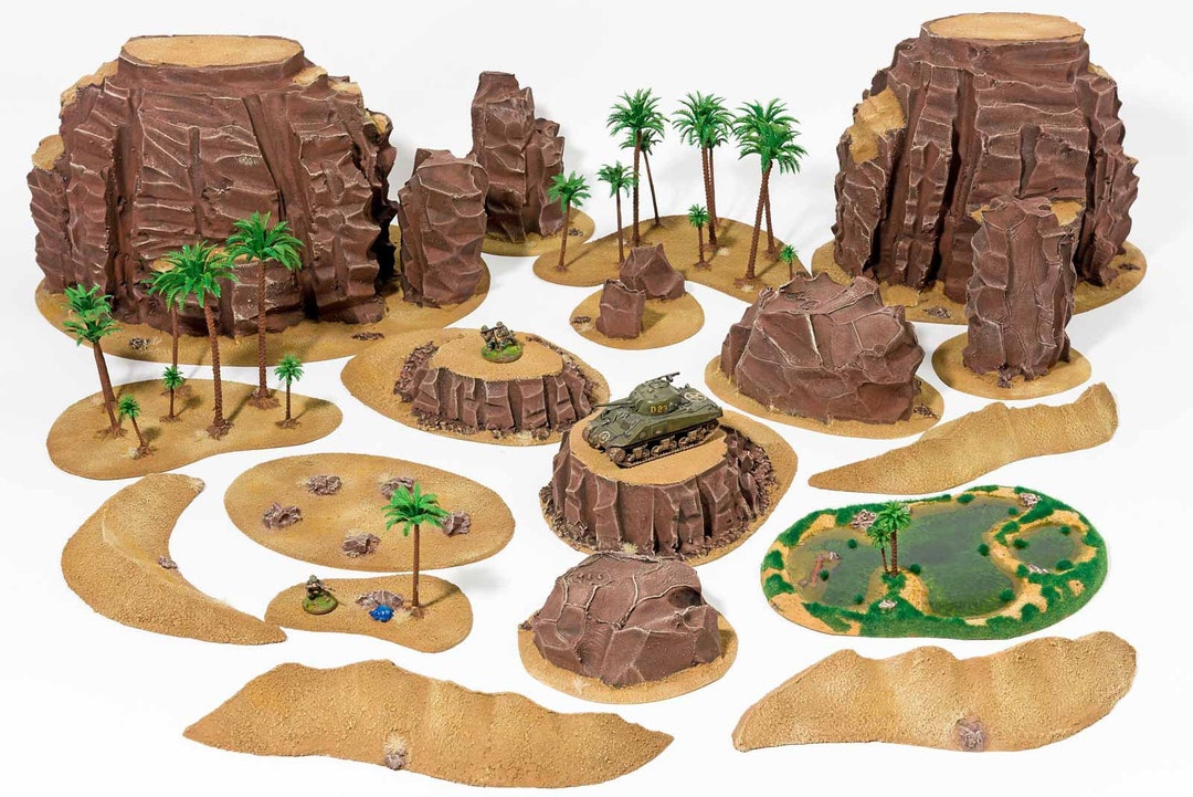 Large OASIS Terrains Set 17 Items Wargame Scenery Warhammer 40K Sci-fi ...