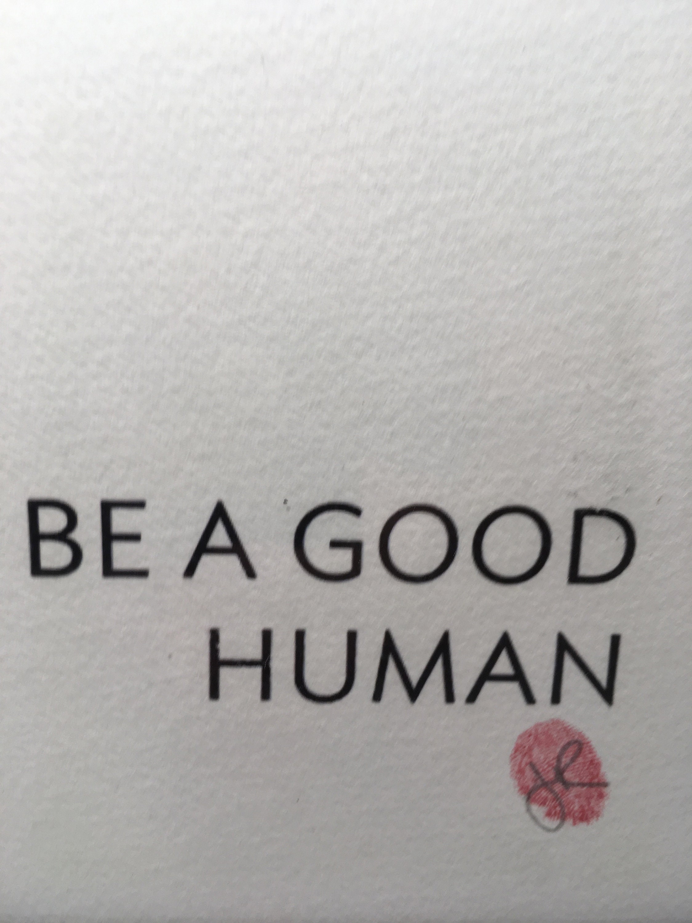 Original Set of 3 Head. Heart. Be A Good Human. | Etsy