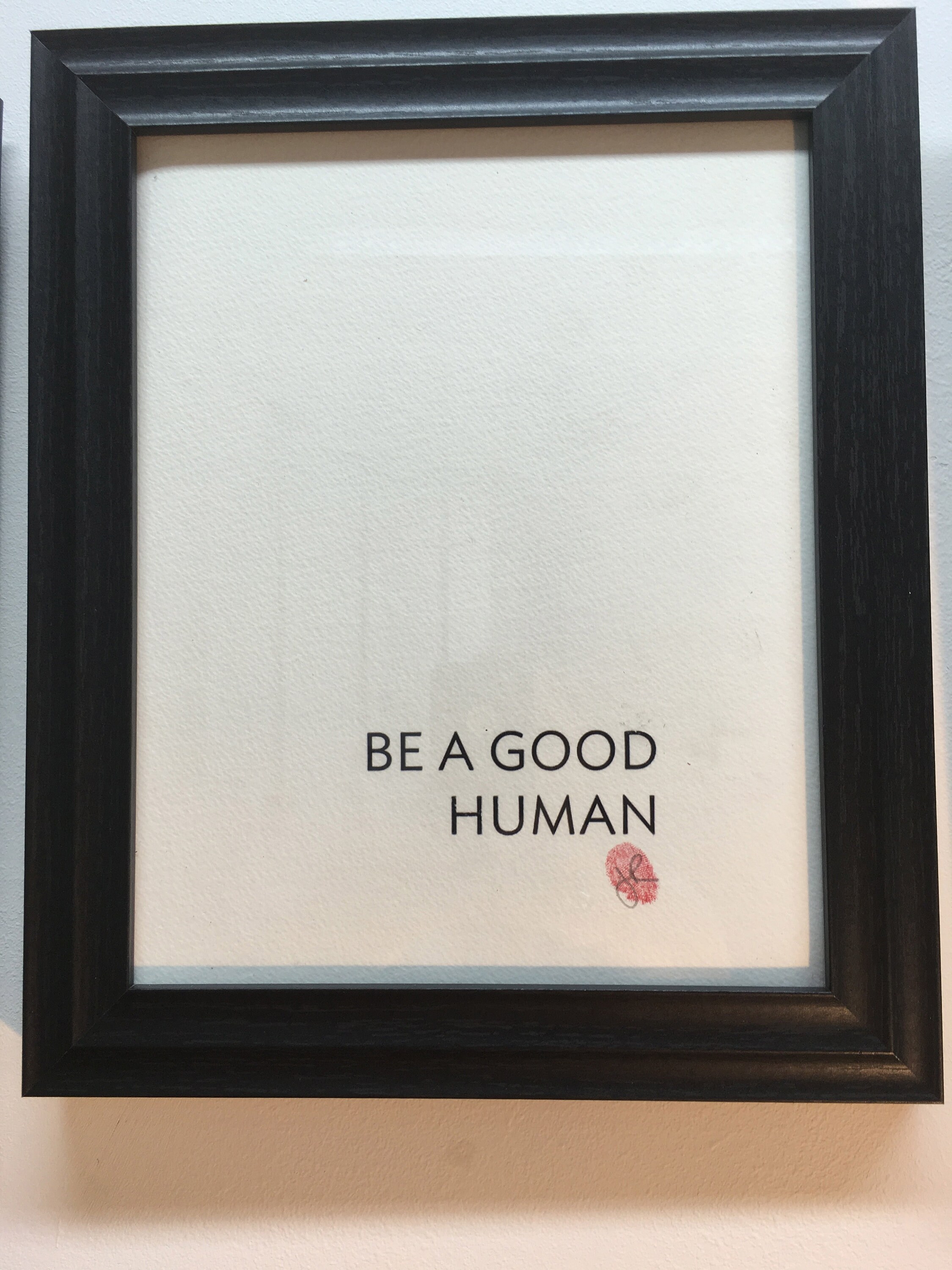 Original Set of 3 Head. Heart. Be A Good Human. | Etsy