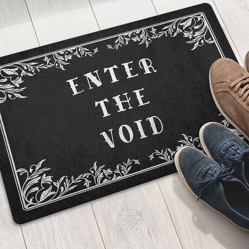Gothic Door Mat Halloween Doormat Goth Welcome Mat Witchy - Etsy