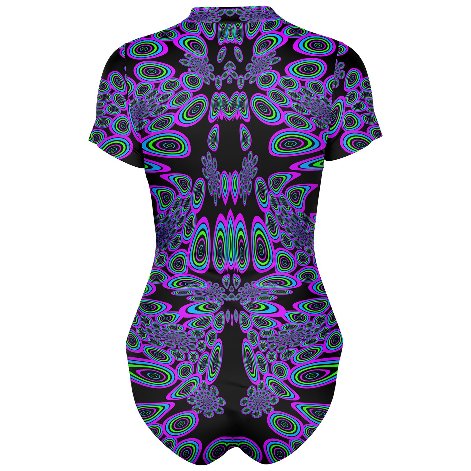 Rave Clothing Rave Outfit for Women Trippy Festival Bodysuit, Burning ...