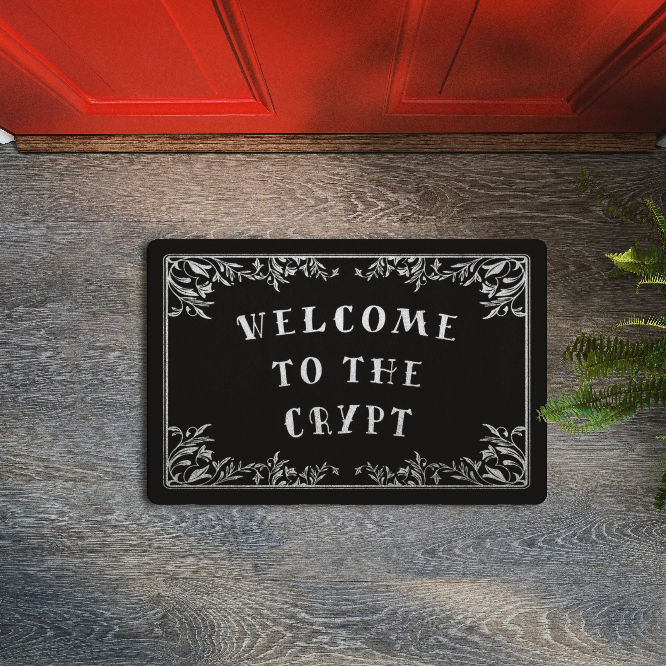 Gothic Home Decor Door Mat Indoor Doormat Funny Doormat - Etsy