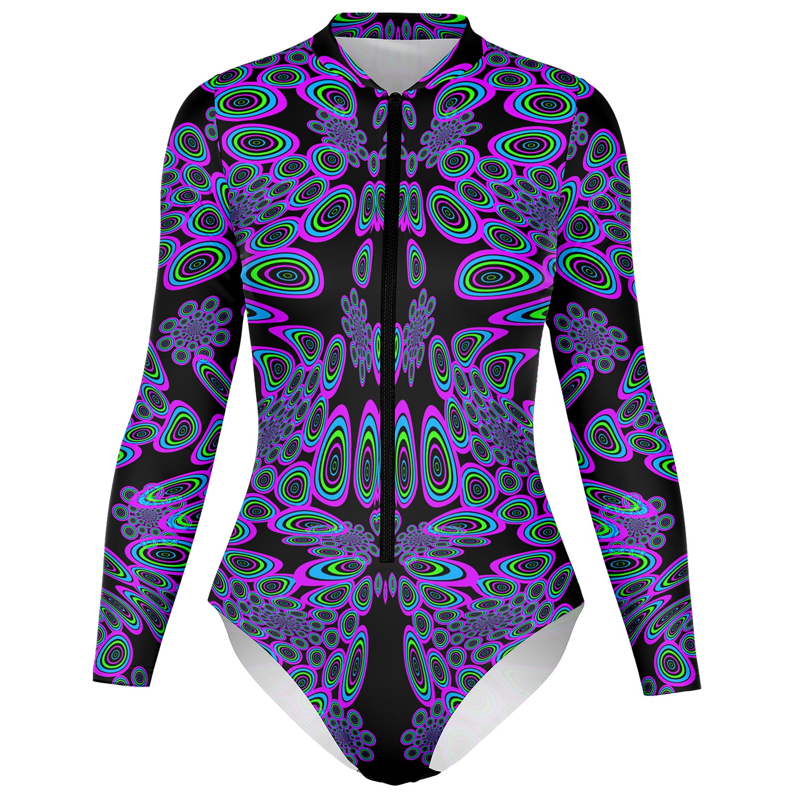 Rave Clothing Rave Outfit for Women Trippy Festival Bodysuit, Burning ...