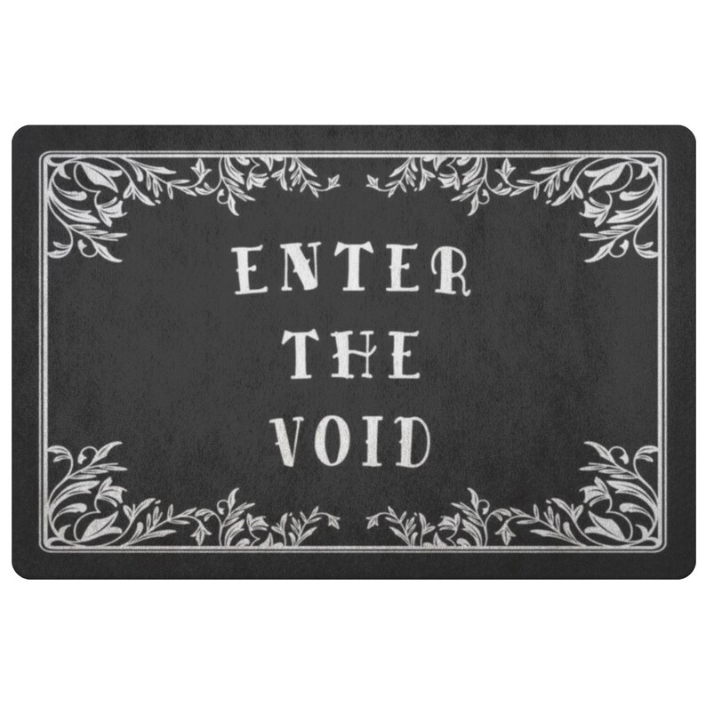 Gothic Door Mat Halloween Doormat Goth Welcome Mat Witchy - Etsy