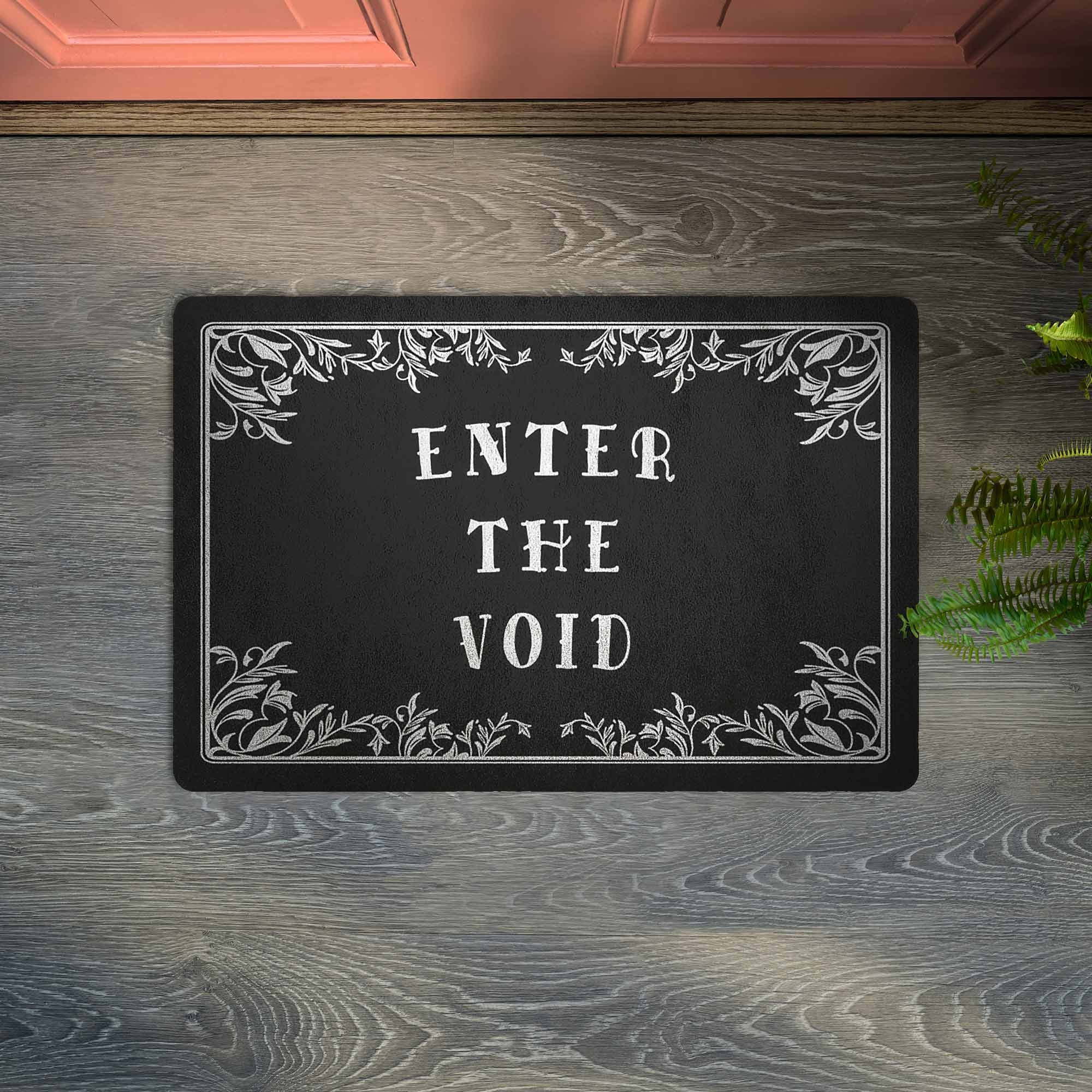 Gothic Door Mat Halloween Doormat Goth Welcome Mat Witchy - Etsy
