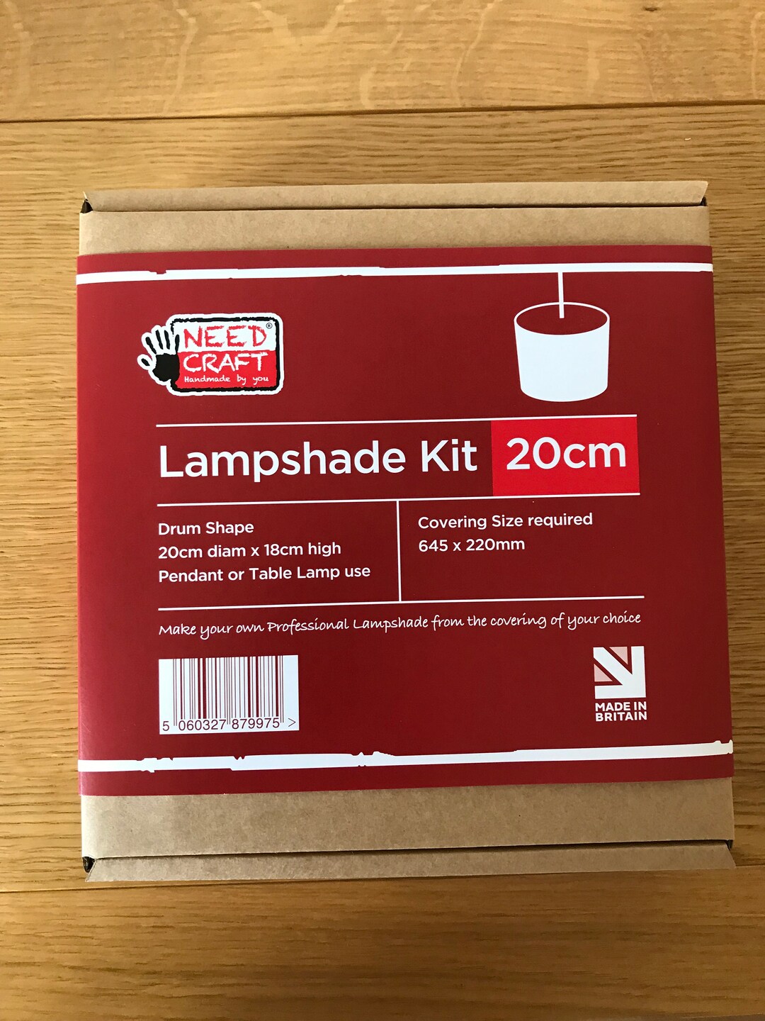 Lampshade Making Kit for Table Lamp or Ceiling Light 20cm Drum Shape - Etsy