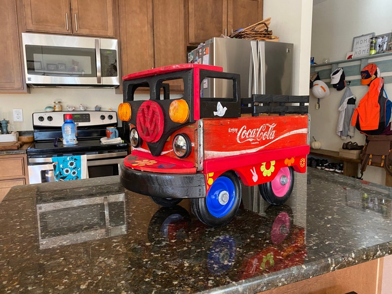 Coca cola Crate Wagon-coke Crate Wagon-vw Van Wagon | Etsy