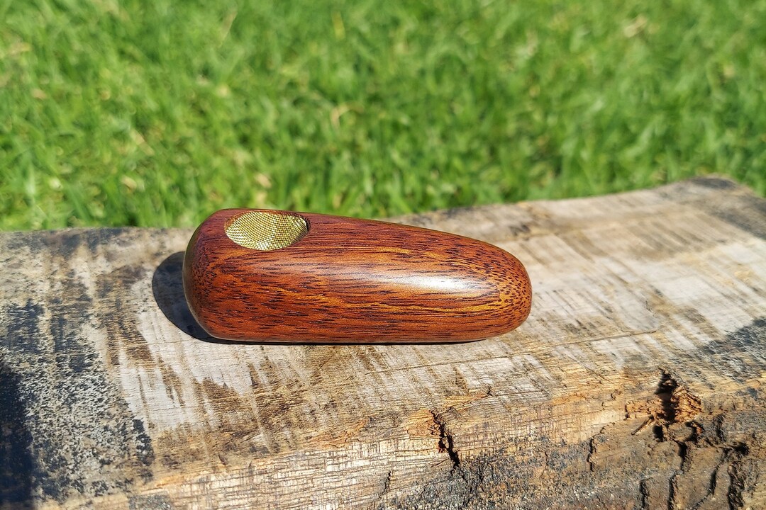 Small Dicreet Pipe. Koa Wood Pipe. - Etsy