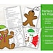 Build a Gingerbread Man Paper Craft for Kids | Christmas Printable ...