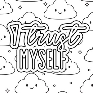 25 Printable Affirmation Coloring Pages for Kids! Print at Home Kids ...