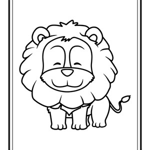 28 Printable Jungle Animals Coloring Pages for Kids Print at Home Kids ...