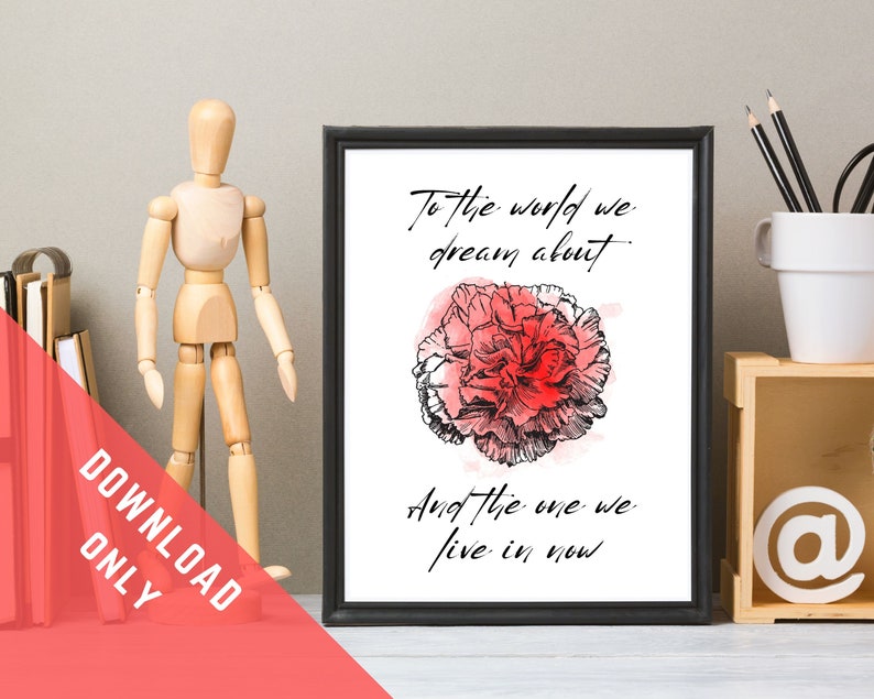 Hadestown Inspired Printable Wall Art. Instant Download Broadway Art ...