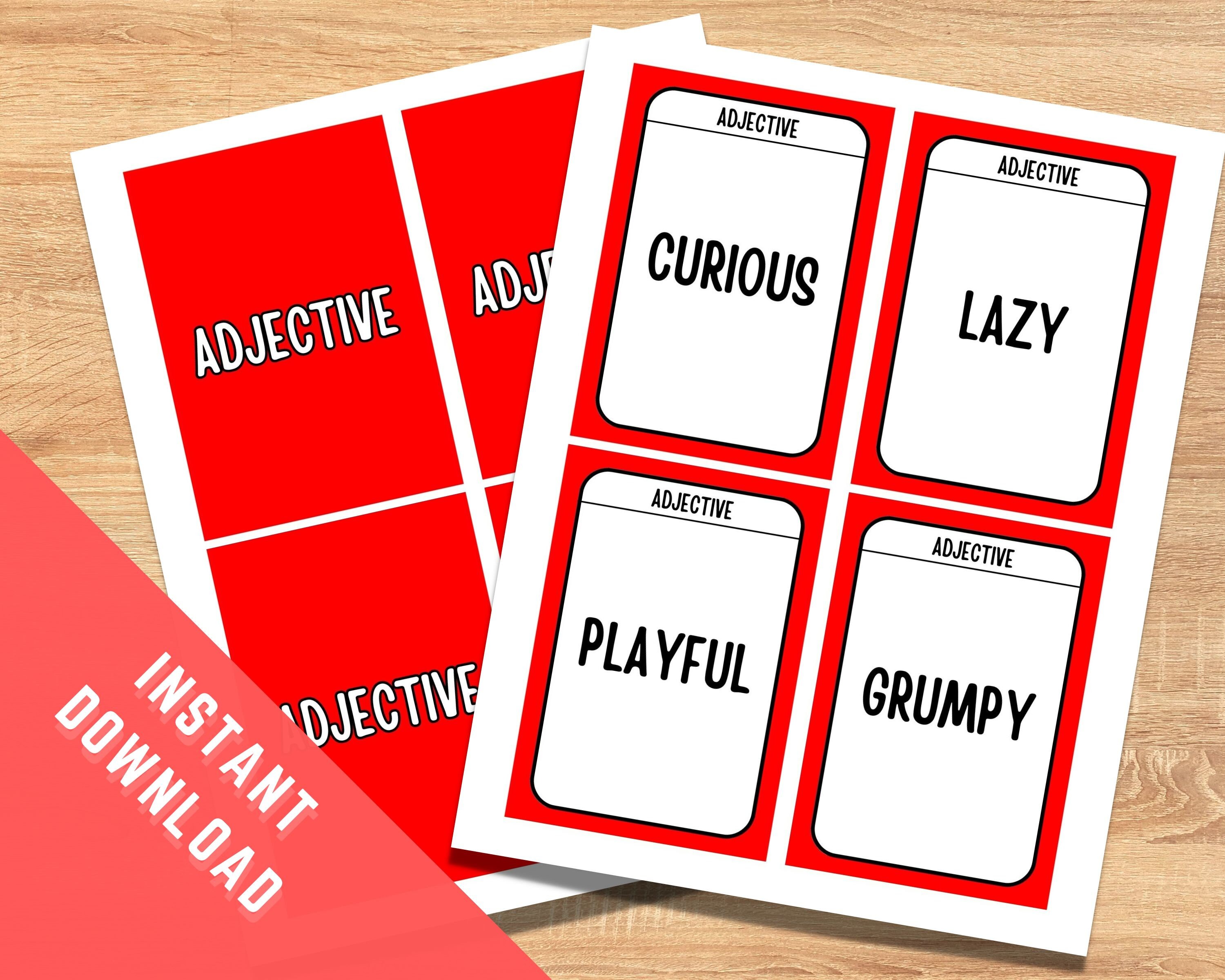 The Story Deck: Printable Card Game for Creative Storytelling ...