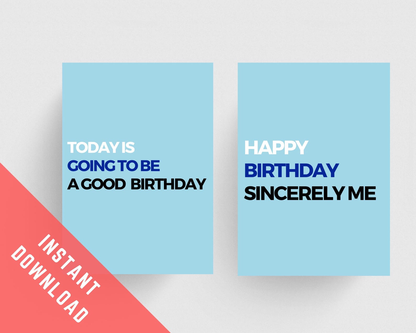 Musical Theatre Birthday Card Bundle of 10. Musical Theater Printable ...