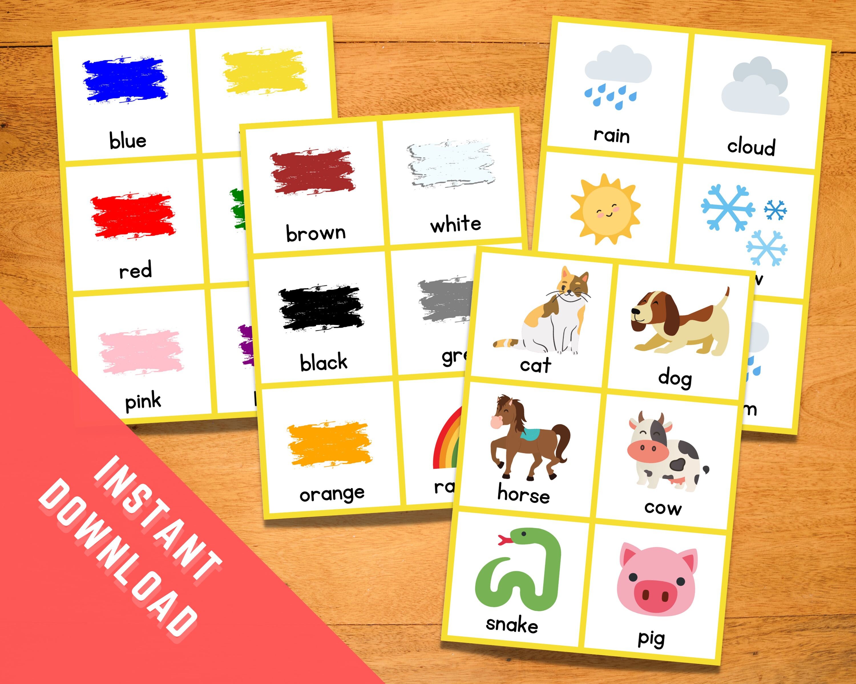 First Word Flashcards. 120 Sight Words Printable Flash Cards ...