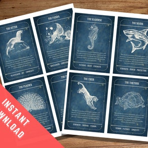 Printable Oracle Cards. Printable Oracle Deck. Instant Digital Download ...